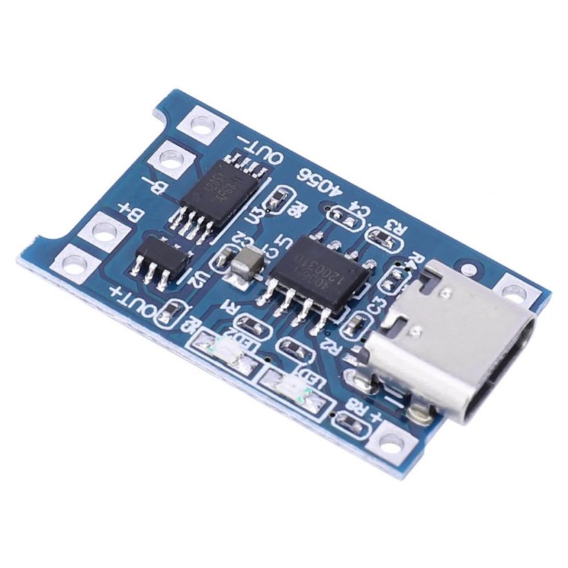 Type-C USB 5V 1A 18650 TP4056 modul nabíjení lithiových baterií s ...