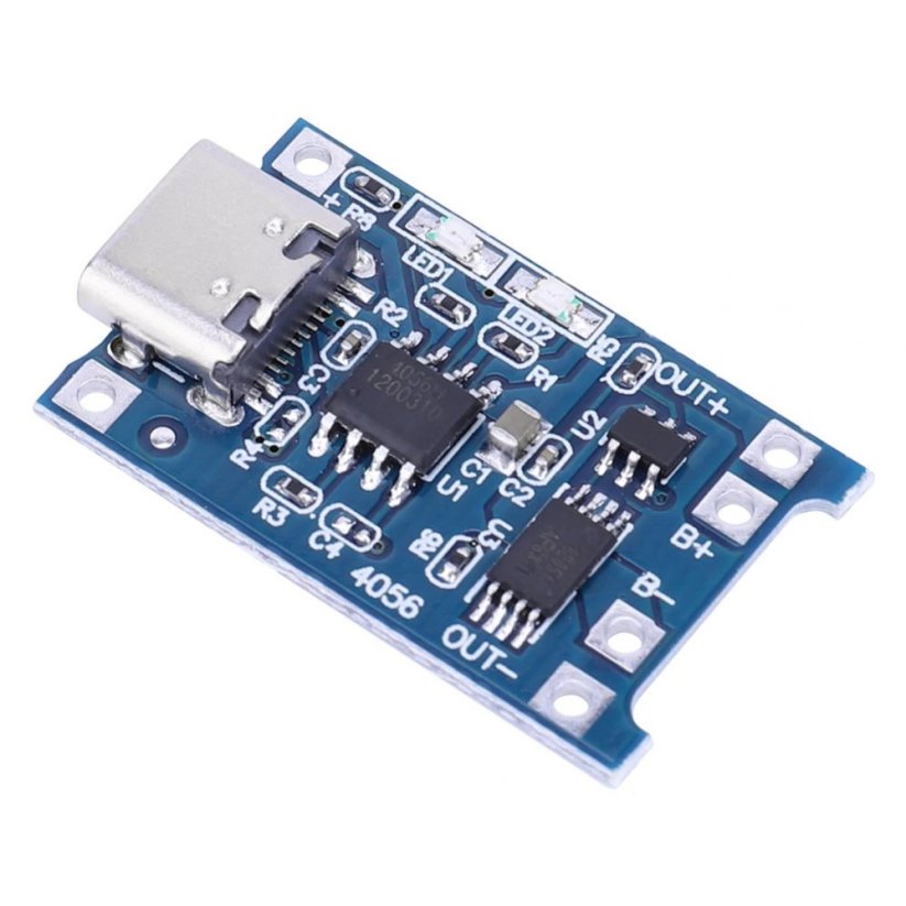 Type-C USB 5V 1A 18650 TP4056 modul nabíjení lithiových baterií s ...